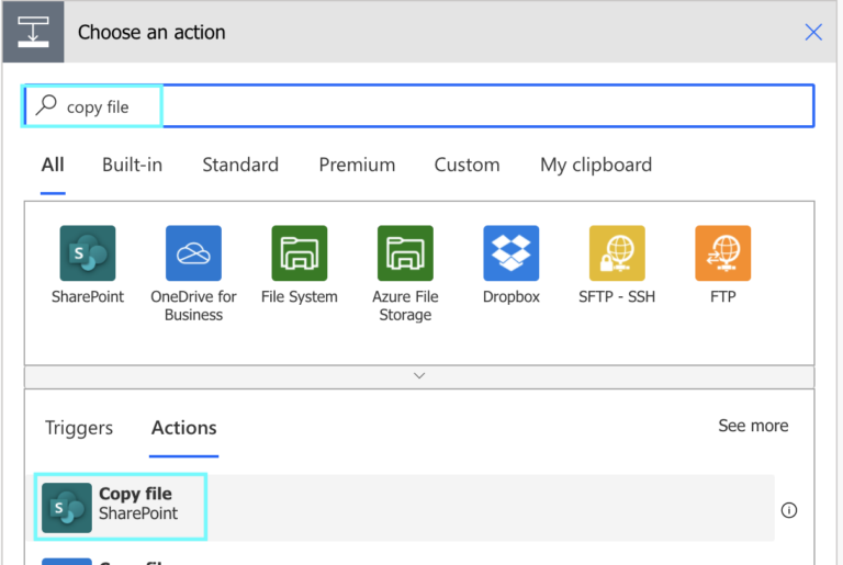 Copy files between SharePoint libraries (Power Automate) Copy files between SharePoint libraries (Power Automate)