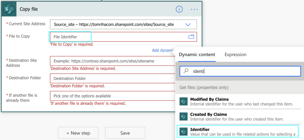Copy files between SharePoint libraries (Power Automate) Copy files between SharePoint libraries (Power Automate)