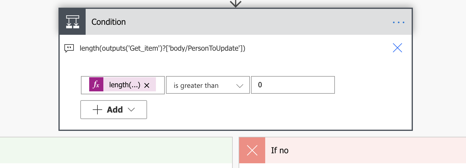 What Value To Use In Condition If Field Is Empty In Power Automate