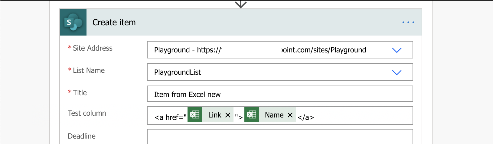 Json Instead Of Sharepoint Hyperlink Column Power Automate