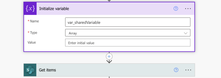 Using Variable In A Parallel Loop In Power Automate Flow