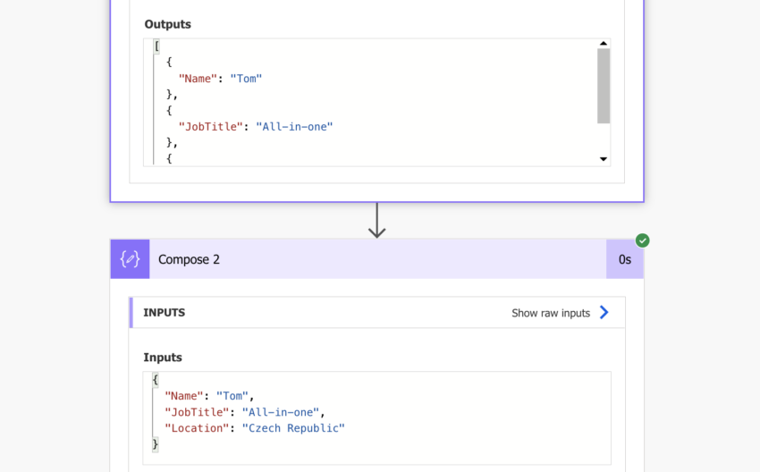 How To Turn Array Of Objects Into A Single Object In Power Automate