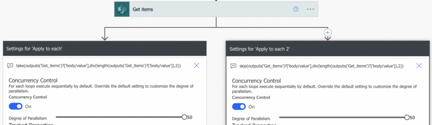 Split Items Array In Halves For Faster Processing In Power Automate 9287