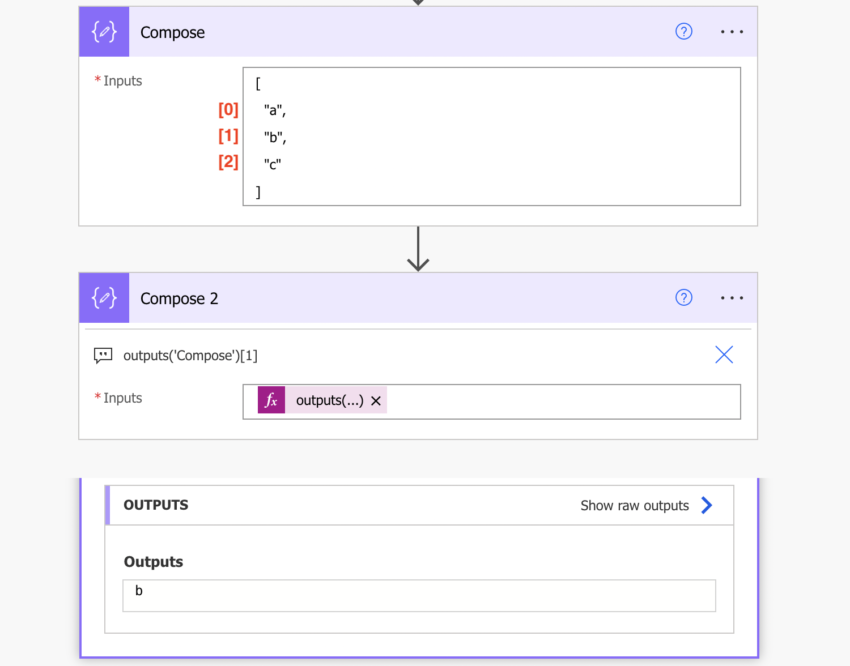 How To Navigate In An Array Within Power Automate Flow