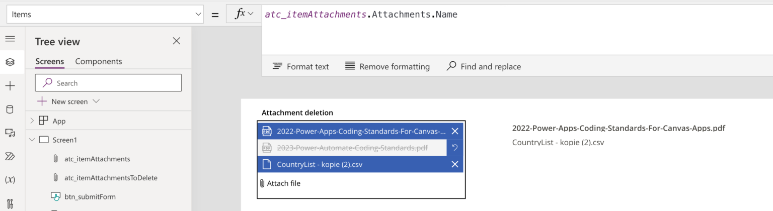 Which Files Were Removed From The Powerapps Attachment Control